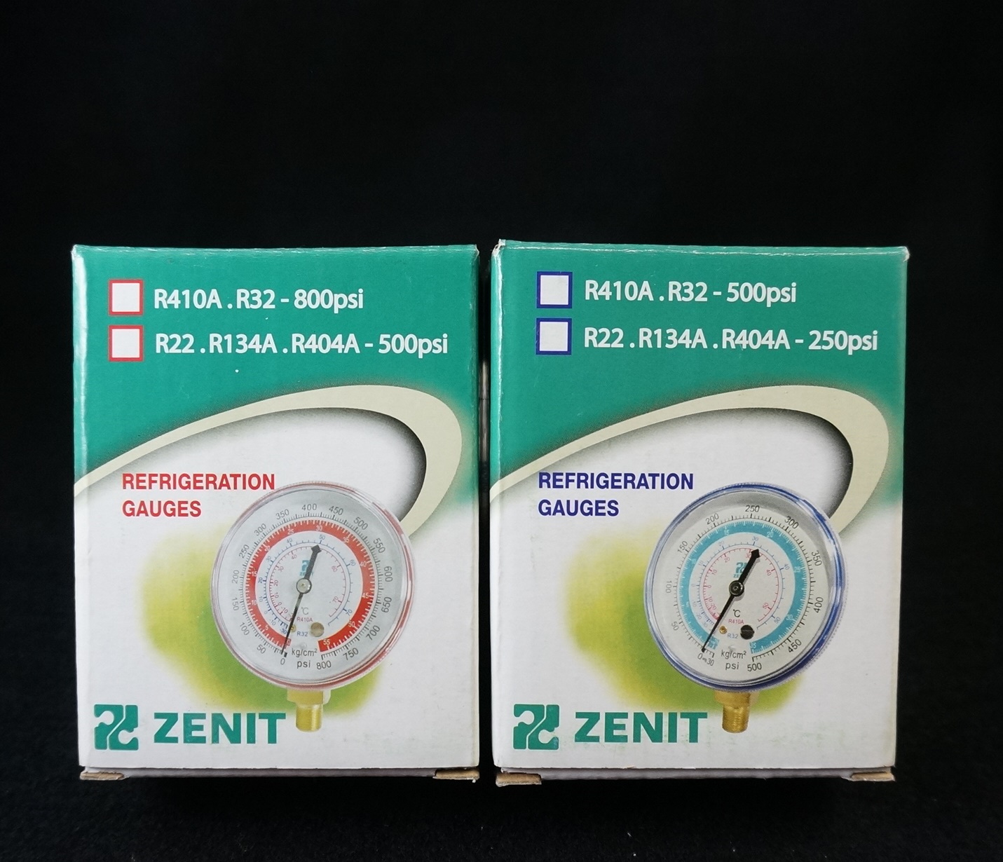 Refrigerant Gauge R410A | ZENIT Professional HVAC Gauge